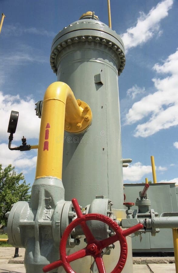 Gas Industry, Gas-extraction Stock Image - Image of methane ...