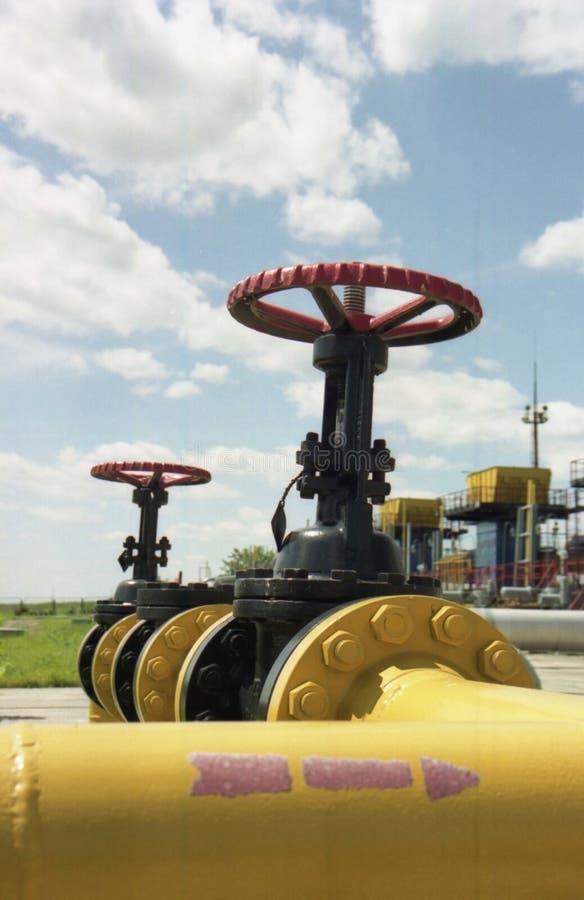 Gas Industry, Gas-extraction Stock Image - Image of methane ...