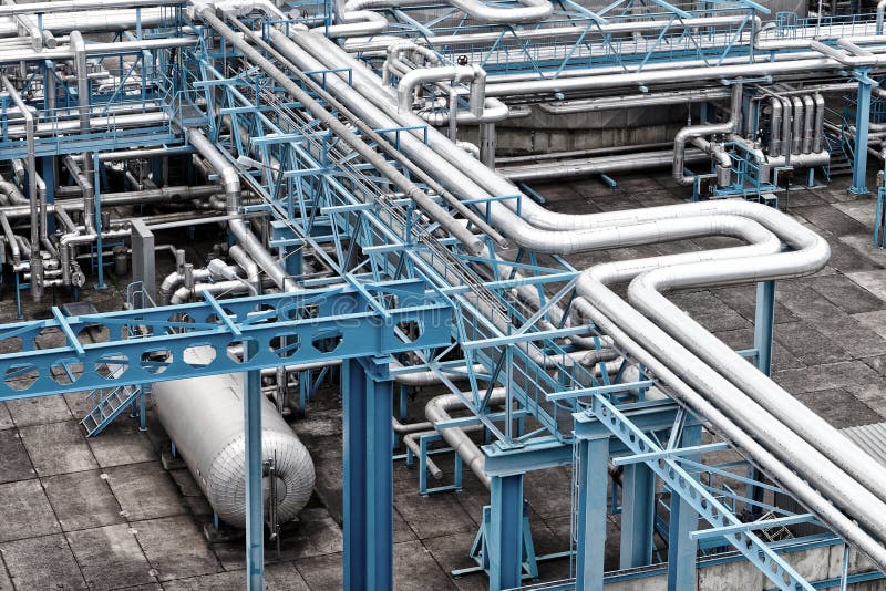 Gas installation stock photo. Image of installation, pollution - 29750288