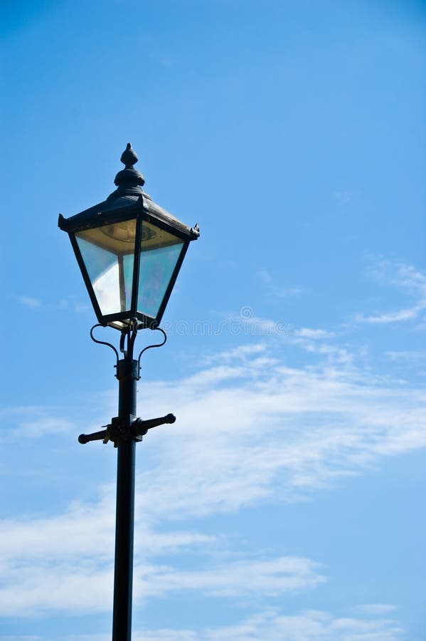 Gas Lamp stock image. Image of architecture, black, business - 3132759