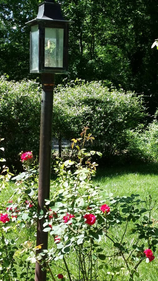 Gas Lamp Post stock image. Image of outdoor, decor, post - 92000587