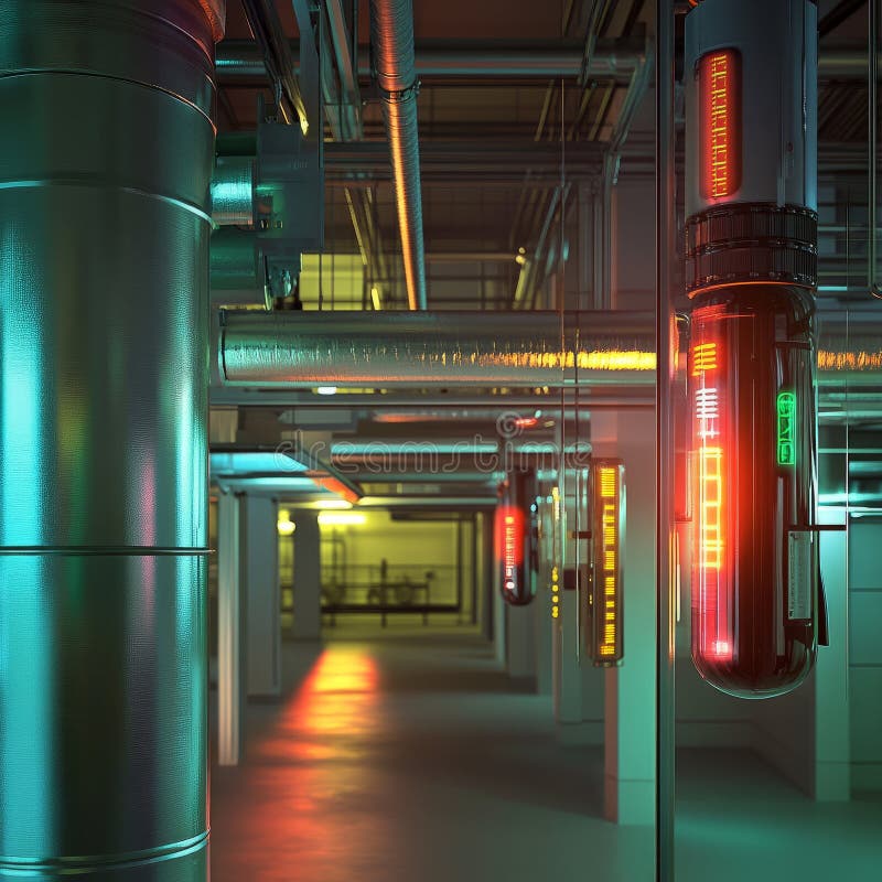 Gas Leak Control with Technical Lighting and Safety System ...