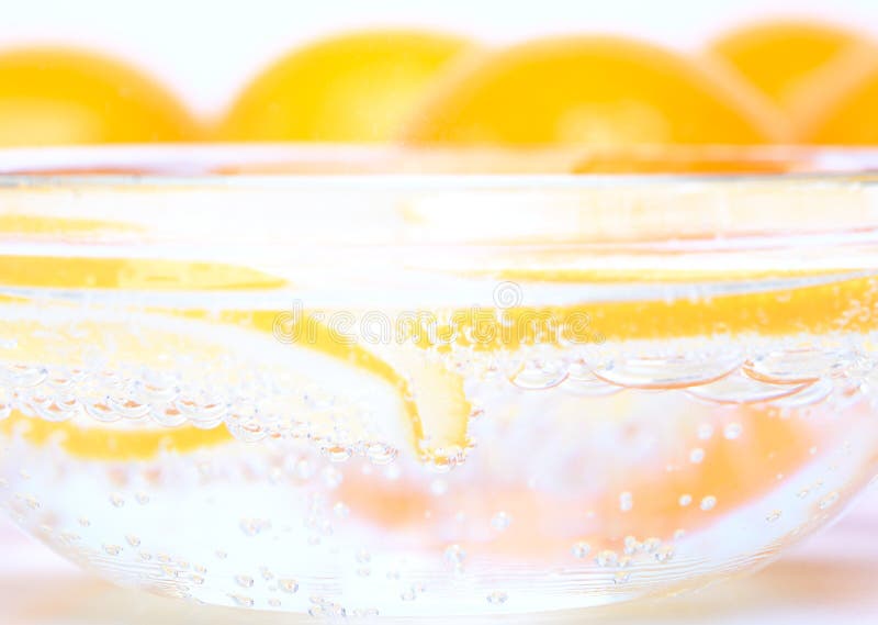 Gas lemon water stock image. Image of citrus, freshness - 51974723