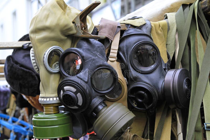 Gas masks stock photo. Image of masks, preparing, equipment - 27521382
