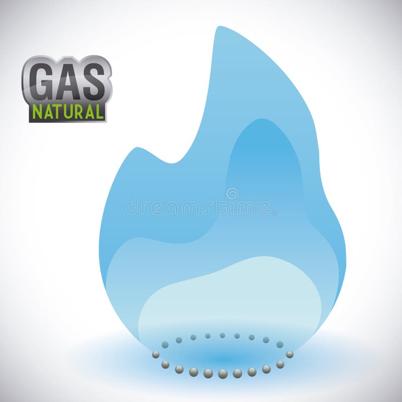 Gas natural design stock vector. Illustration of fire - 45065663
