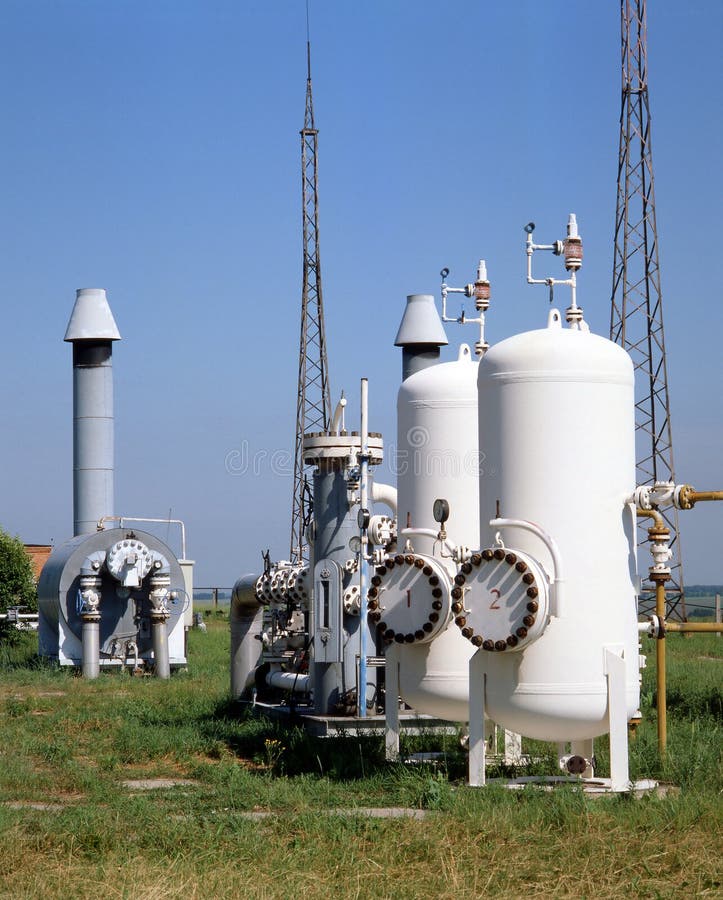 Oil and Natural Gas Industry Stock Photo - Image of iron, steel: 4940766