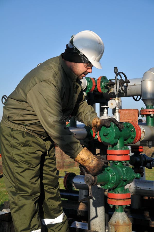 Gas operator stock photo. Image of greenhouse, person - 18874870