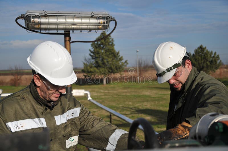 Gas operator stock photo. Image of greenhouse, person - 18874870