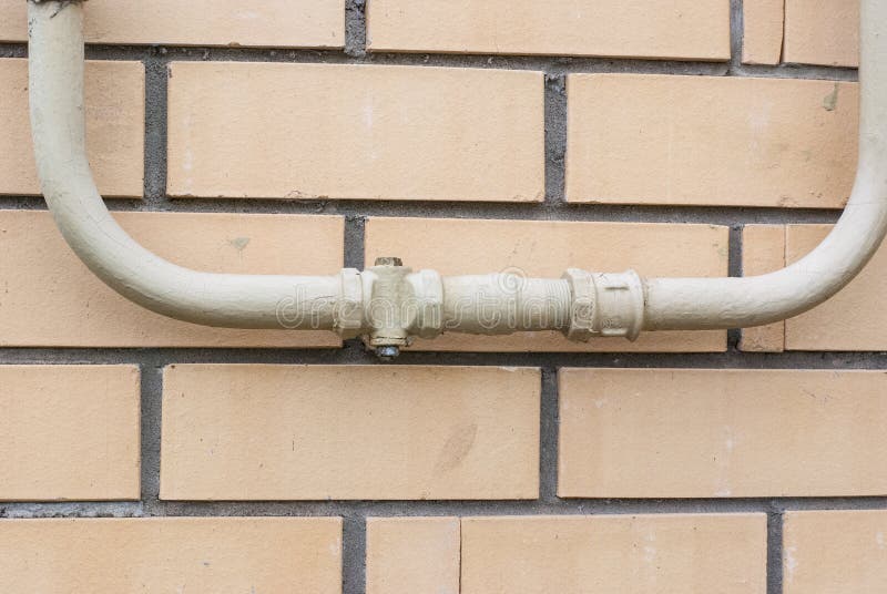 Gas pipe stock photo. Image of house, methane, pipe, distributor - 79539068