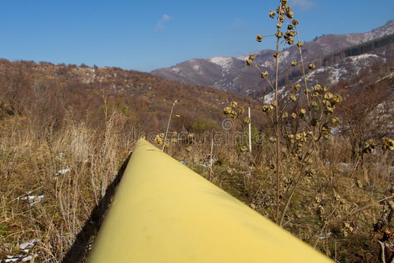 Gas pipeline stock photo. Image of equipment, nature - 61632622