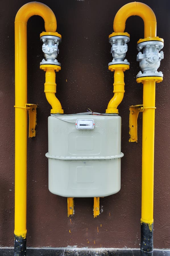 Gas pipe and valve stock photo. Image of warmth, energy - 13583196
