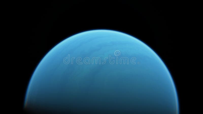 Gas Planet Neptune on Space Background, 3D Rendering Animation. Ice Gas ... Gas Planet Neptune on Space Background, 3D Rendering Animation. Ice Gas ...