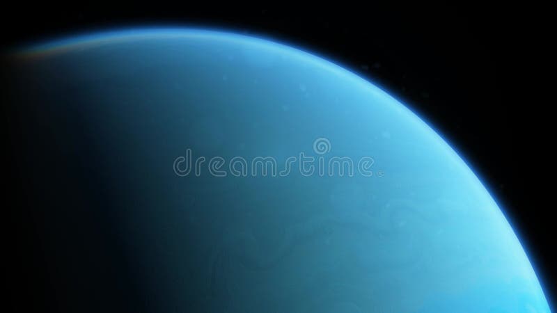 Gas Planet Neptune on Space Background, 3D Rendering Animation. Ice Gas ... Gas Planet Neptune on Space Background, 3D Rendering Animation. Ice Gas ...