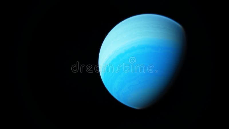 Gas Planet Neptune on Space Background, 3D Rendering Animation. Ice Gas ... Gas Planet Neptune on Space Background, 3D Rendering Animation. Ice Gas ...