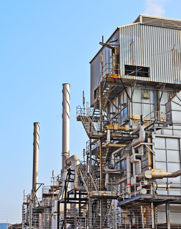 Gas processing factory stock photo. Image of pipe, environmental - 20605068