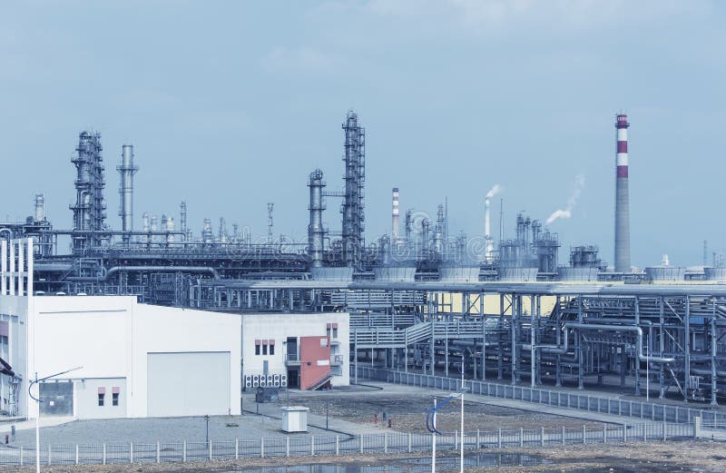 Factory landscape stock image. Image of production, electricity - 357089