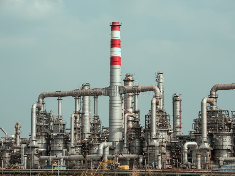 Gas processing factory stock photo. Image of maintenance - 67590972