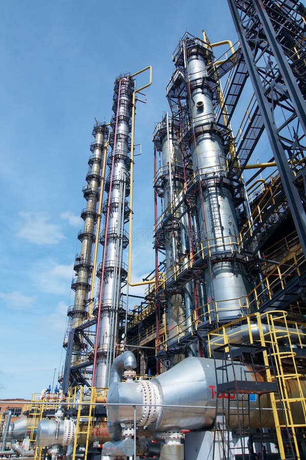 Gas-processing industry stock photo. Image of landscaped - 10710722