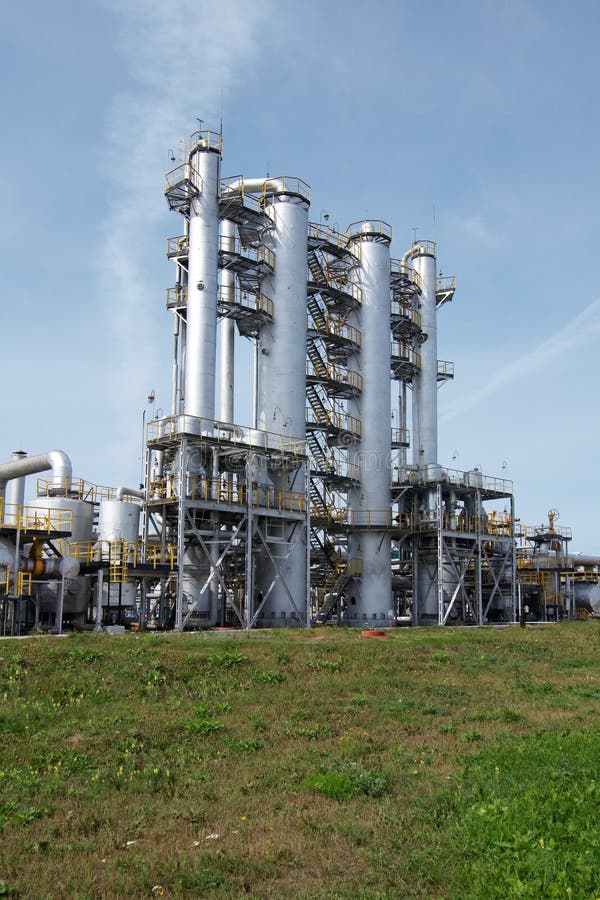 Gas-processing industry stock photo. Image of business - 10747674