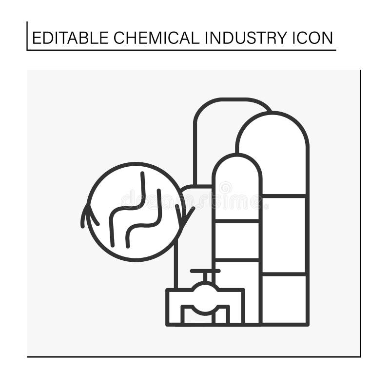 Natural Gas Industrial Processing Icon Stock Illustrations – 122 ...