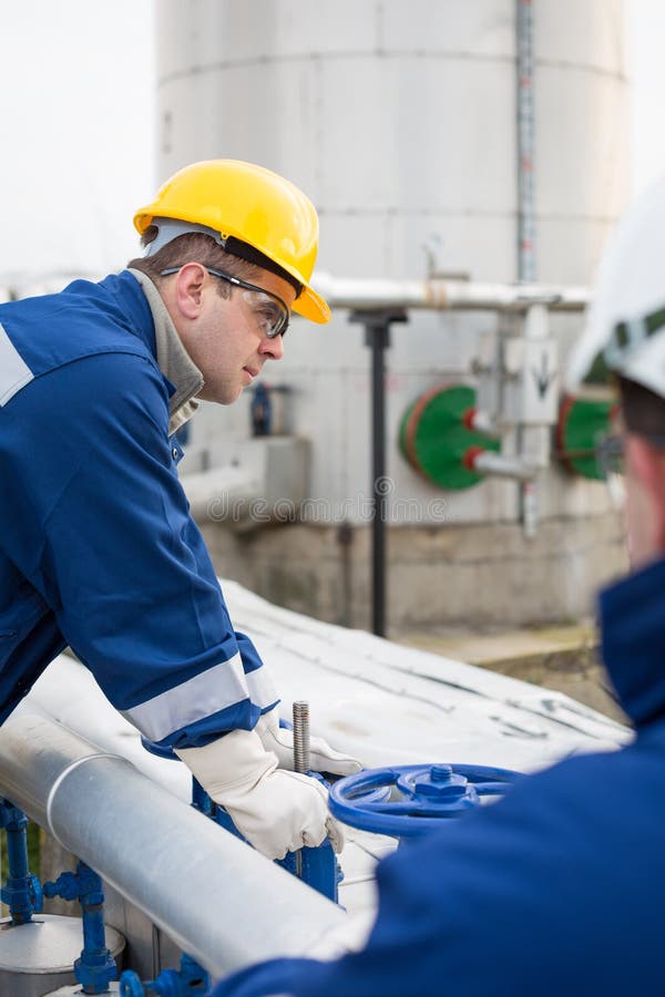 Gas Production Operator stock photo. Image of power, detector - 49251760