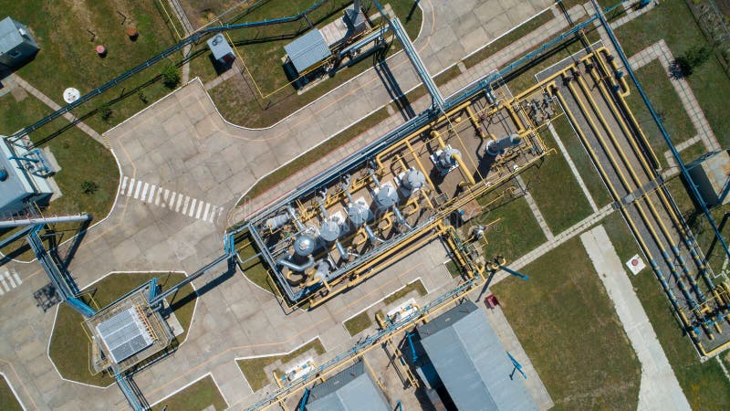 Gas production rigs stock photo. Image of import, economic - 300247154