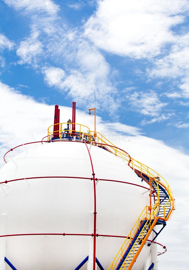 Gas Propane-butane tank stock photo. Image of nature - 51291776