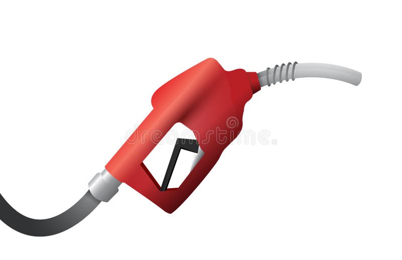 Gas pump handle stock vector. Illustration of hose, premium - 4839892