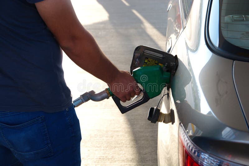 Gas pump stock photo. Image of fuel, diesel, flammable - 150255730
