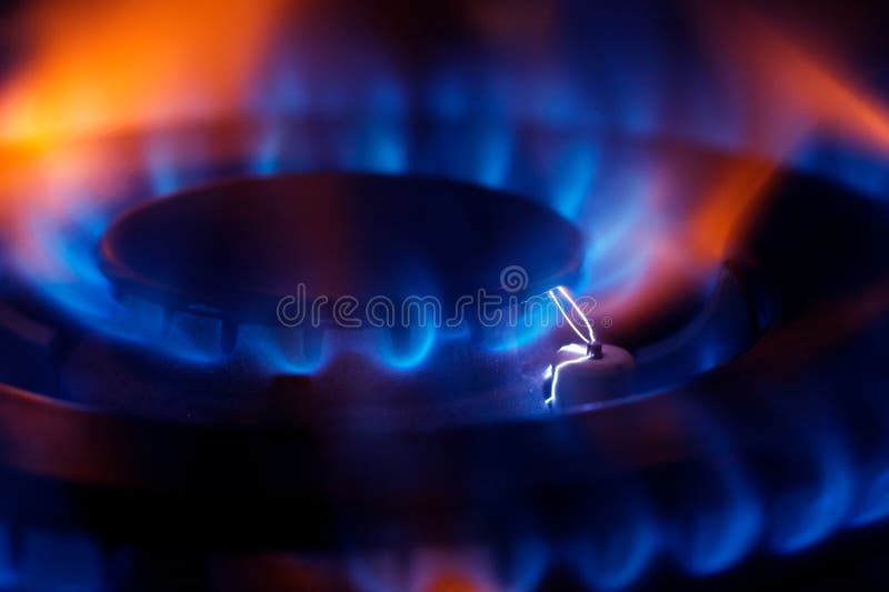 Gas Ring stock image. Image of british, ignite, abstract - 4461165
