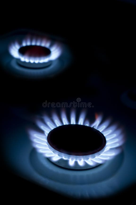 Gas-rings stock image. Image of gassing, night, light - 1468391