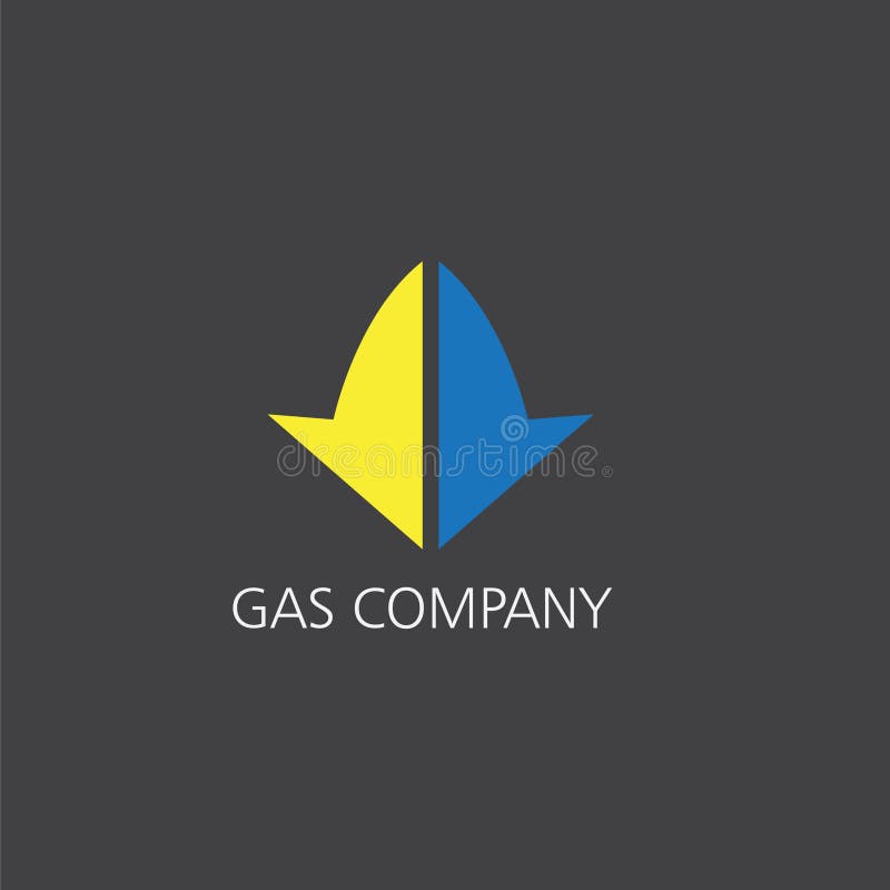 Gas services company logo stock vector. Illustration of agency - 93843538