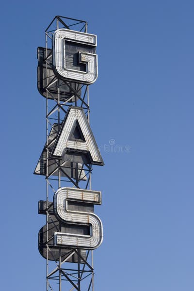 Gas Sign 1 stock image. Image of auto, power, service, pollution - 456951