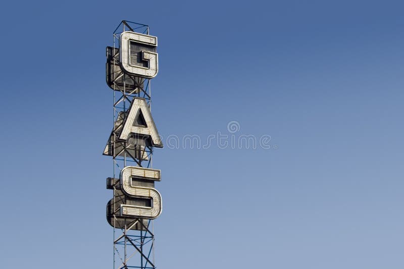 Gas Sign 3 stock photo. Image of petrolium, automotive - 317098