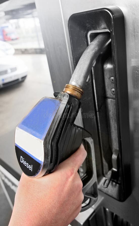 Gas station - diesel fuel stock photo. Image of travel - 33346080