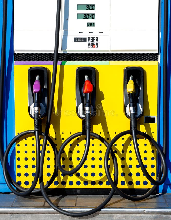 Gas Station / Filling Station Stock Photo - Image of gasoline, tank ...