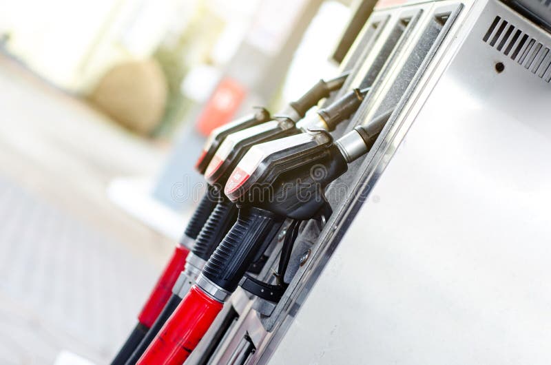 Filling petroll in station stock image. Image of gasoline - 141892675