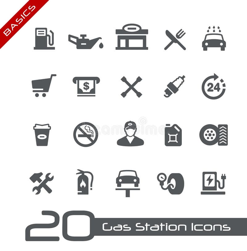 Icons Set of Human Resources and Business Management -- Basics Stock ...