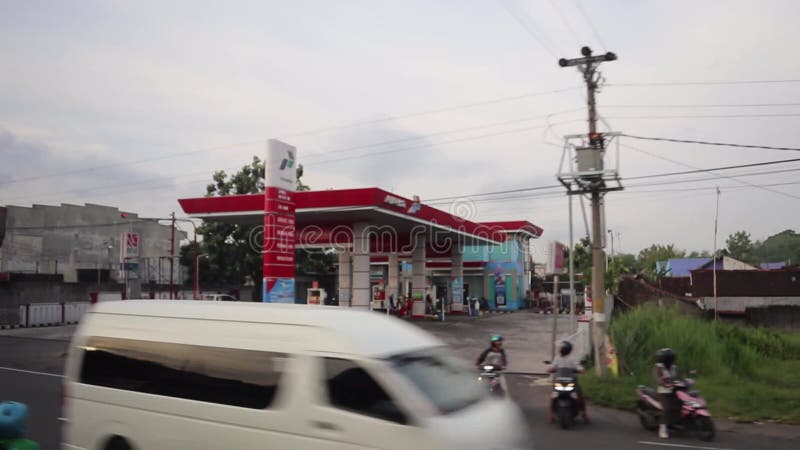 Gas Station in Java Indonesia. Stock Footage - Video of opec, premium ...