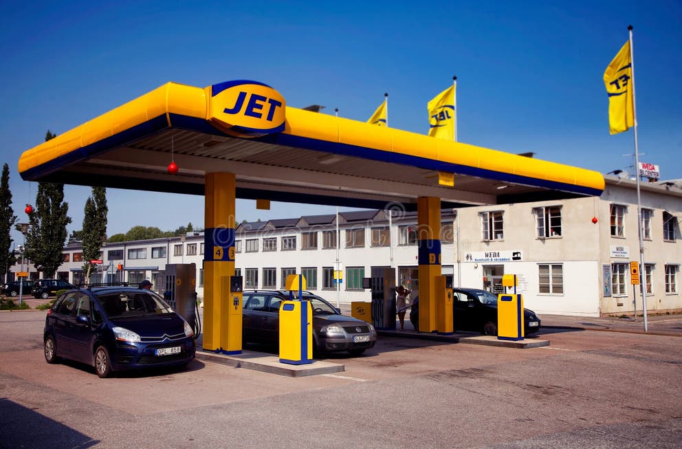 Gas station, JET editorial photography. Image of cancer - 25936772