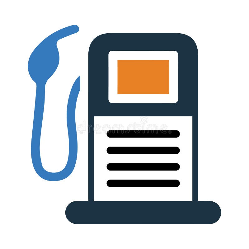 Gas Station, Petrol Station, Fuel Pump, Fuel Station Icon Stock Vector ...