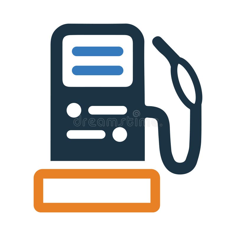 Gas Station, Petrol Station, Fuel Pump, Fuel Station Icon Stock Vector ...