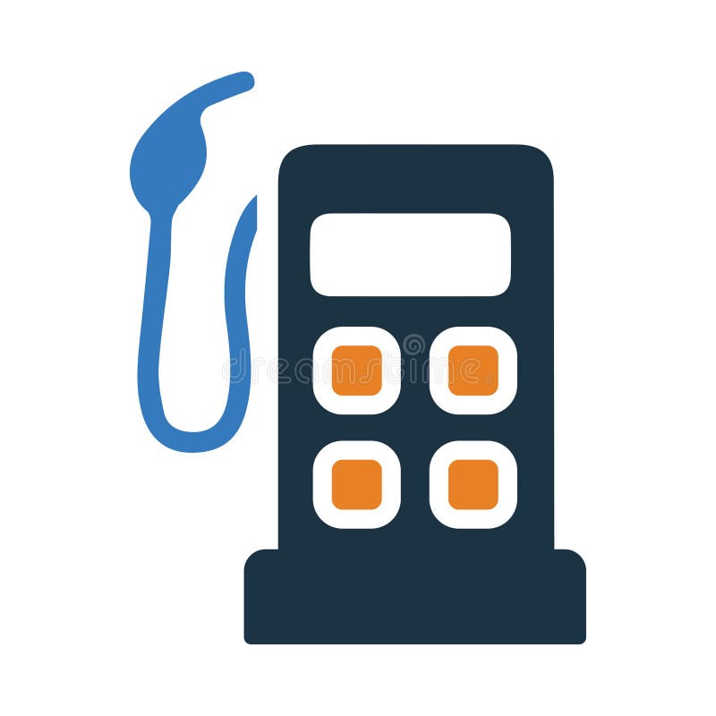 Gas Station, Petrol Station, Fuel Pump, Fuel Station Icon Stock Vector ...