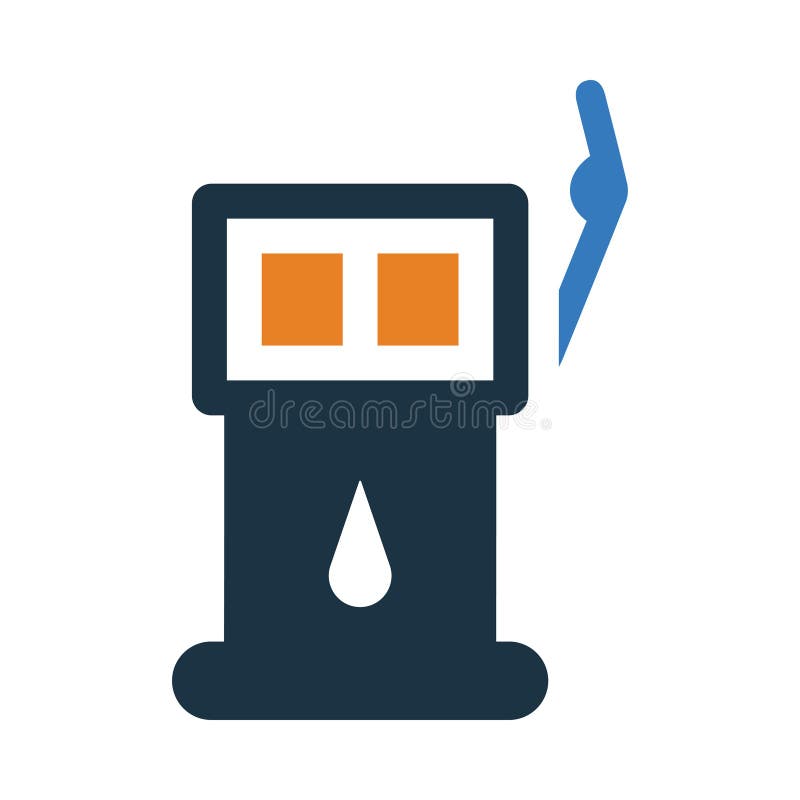 Gas Station, Petrol Station, Fuel Pump, Fuel Station Icon Stock Vector ...