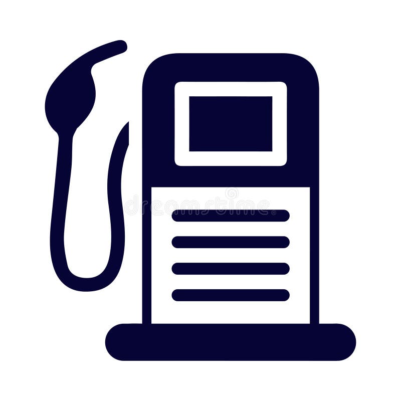 Gas Station, Petrol Station, Fuel Pump, Fuel Station Icon Stock Vector ...