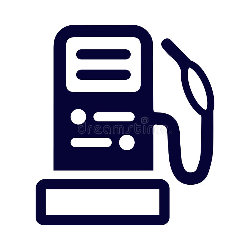 Gas Station, Petrol Station, Fuel Pump, Fuel Station Icon Stock Vector ...