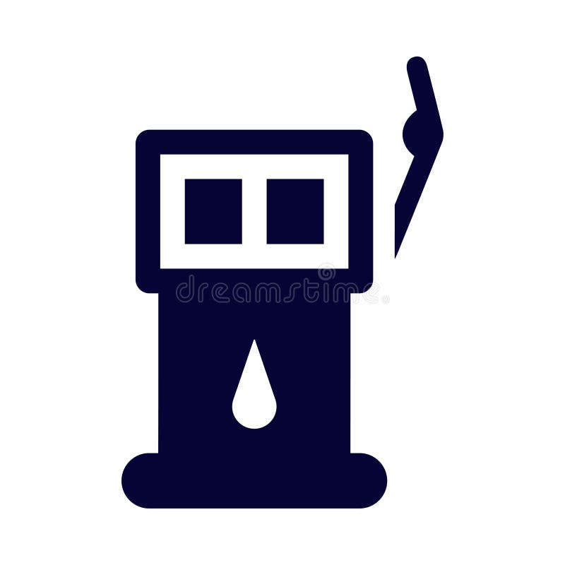 Gas Station, Petrol Station, Fuel Pump, Fuel Station Icon Stock Vector ...