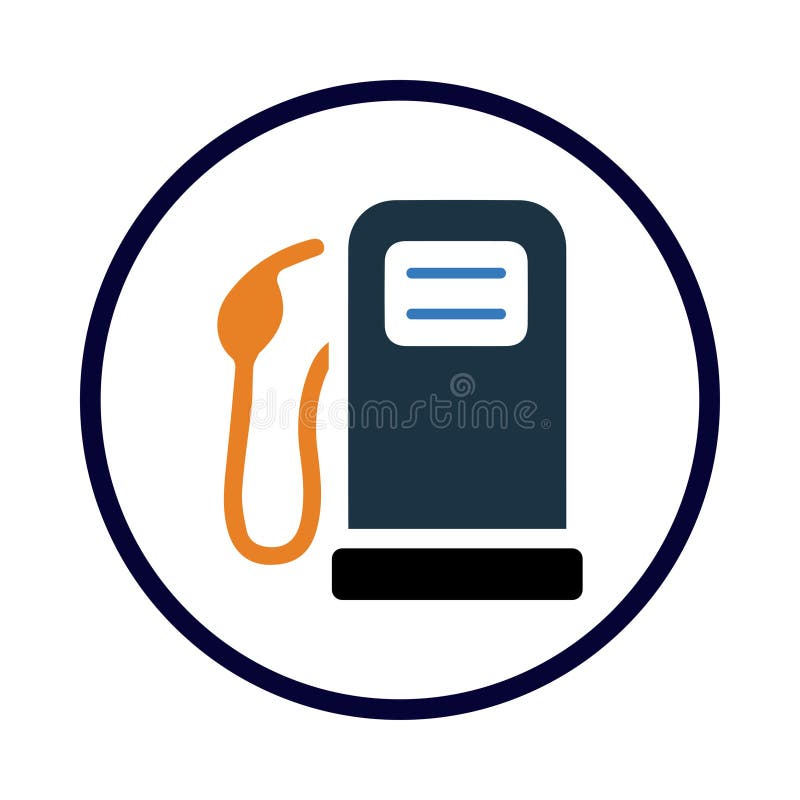 Gas Station, Petrol Station, Fuel Pump, Fuel Station Icon Stock Vector ...