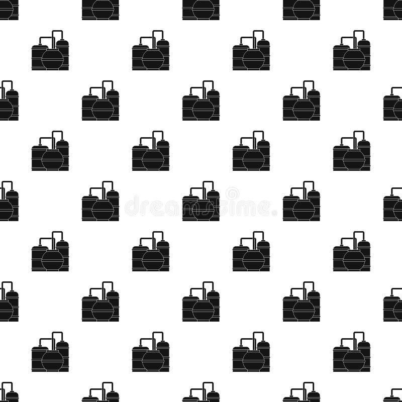 Gas Storage Tanks Pattern Seamless Stock Illustrations – 16 Gas Storage ...