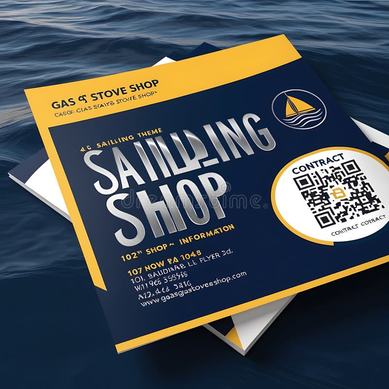 Gas Stove Flyer Banner Template Design Stock Illustration ...